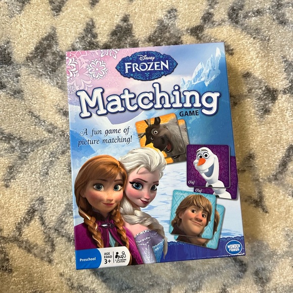 Disney | Toys | Disney Frozen Matching Game | Poshmark